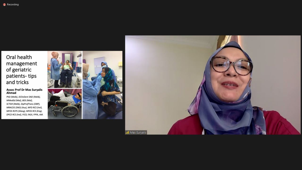 STOVIT Online Series (SOS) 2023 Bahas Penanganan Kesehatan Gigi dan Mulut pada Pasien Geriatri ...